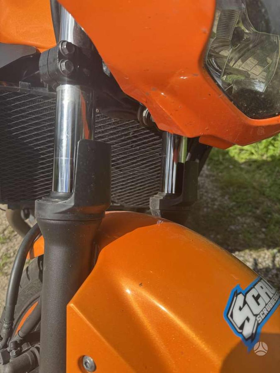 Orange Kawasaki Z 2006 in Vilnius, with an engine capacity of 0.75 L and mileage of 46 thousand km for 2800 €, photo 12 on AUTOMOTO.COM.LV