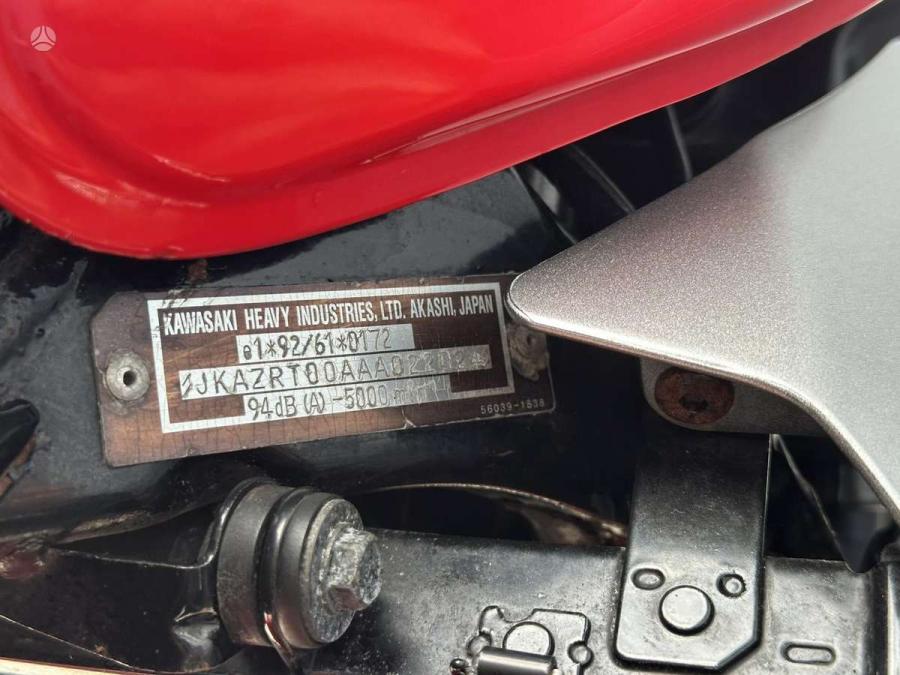 Red Kawasaki Z 2004 in Panevezys, with an engine capacity of 1.00 L and mileage of 0 thousand km for 2700 €, photo 10 on AUTOMOTO.COM.LV