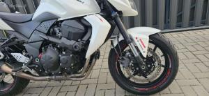 White Kawasaki Z 2011 in Panevezys, with an engine capacity of 0.75 L and mileage of 10 thousand km for 4000 €, photo 7 on AUTOMOTO.COM.LV