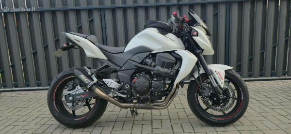 White Kawasaki Z 2011 in Panevezys, with an engine capacity of 0.75 L and mileage of 10 thousand km for 4000 €, photo 2 on AUTOMOTO.COM.LV
