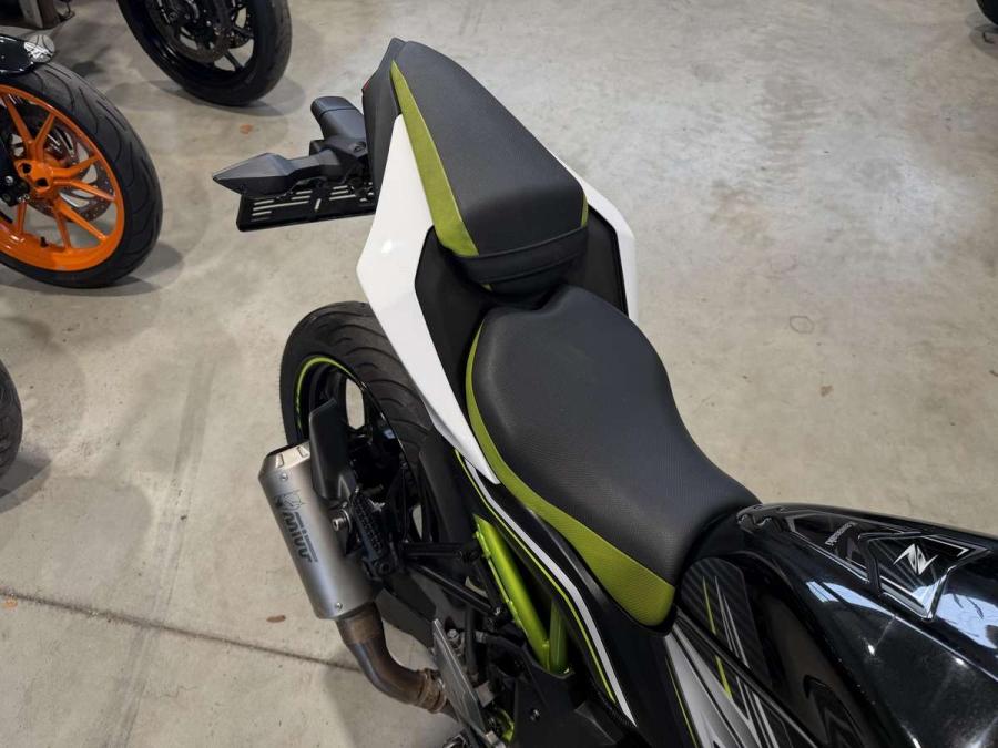 White Kawasaki Z 2019 in Siauliai, with an engine capacity of 0.13 L and mileage of 33 thousand km for 1999 €, photo 13 on AUTOMOTO.COM.LV