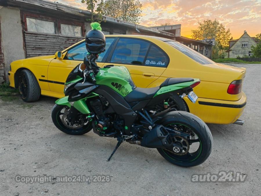 Green Kawasaki Z1000 2011 in Rakvere, with an engine capacity of 0.00 L and mileage of 42 thousand km for 4400 €, photo 12 on AUTOMOTO.COM.LV