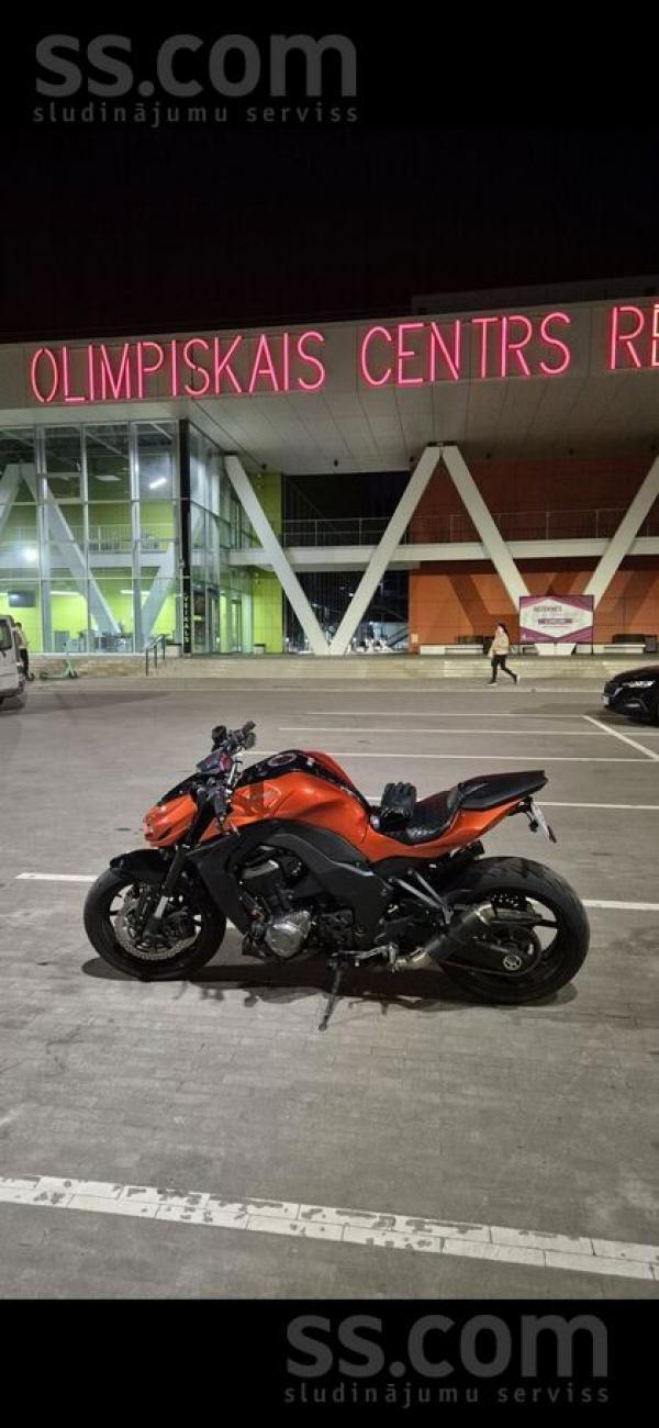 Kawasaki Z1000 2013 Rēzekne, ar dzinēja tilpumu 1.04 L un nobraukumu 0 tūkst. km par 5700 €, foto 1 vietnē AUTOMOTO.COM.LV