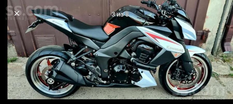 Kawasaki Z1000 2013 in Riga, with an engine capacity of 1.04 L and mileage of 0 thousand km for 7200 €, photo 1 on AUTOMOTO.COM.LV