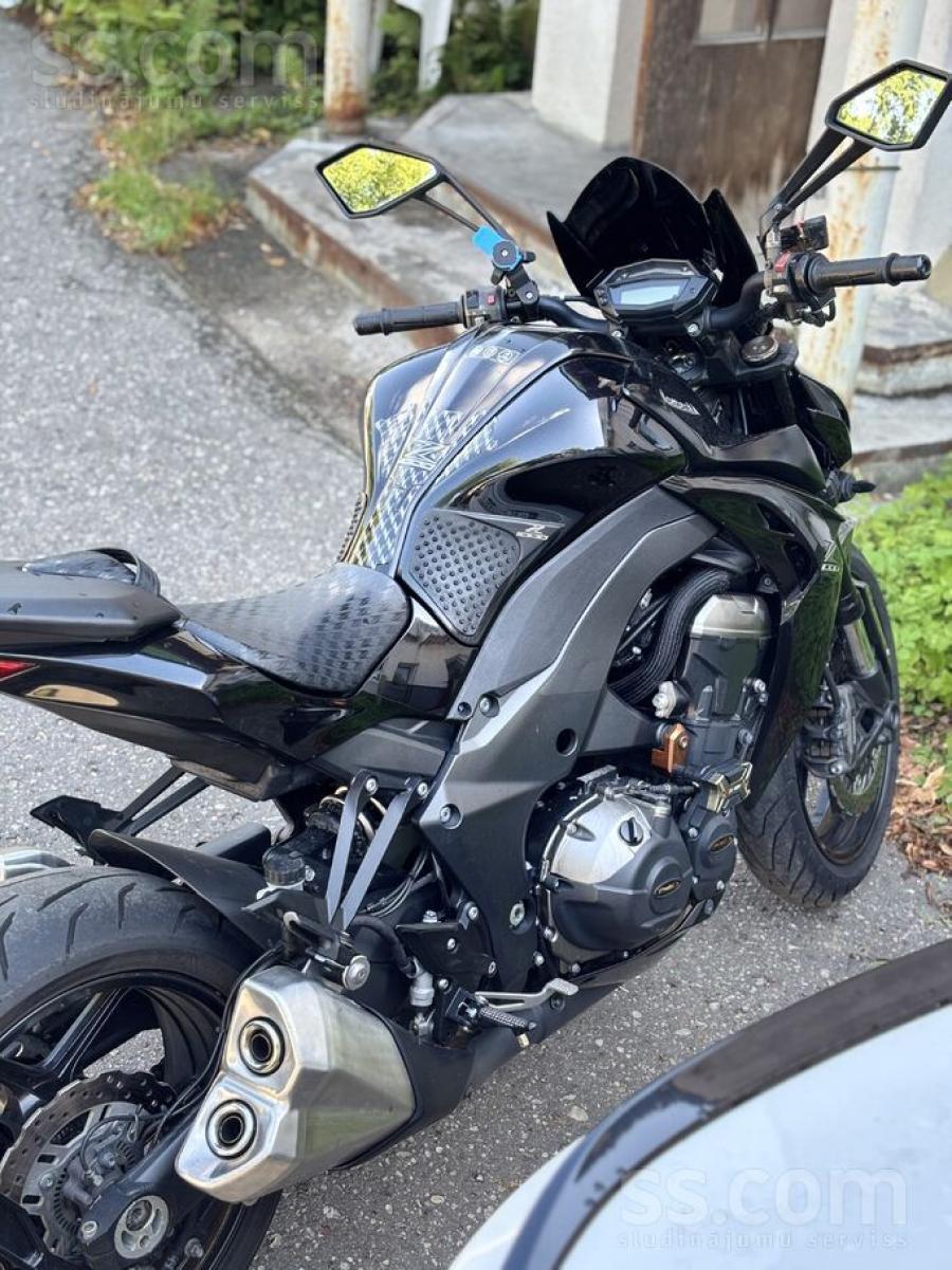 Kawasaki Z1000 2016 in Riga, with an engine capacity of 1.04 L and mileage of 0 thousand km for 6800 €, photo 6 on AUTOMOTO.COM.LV