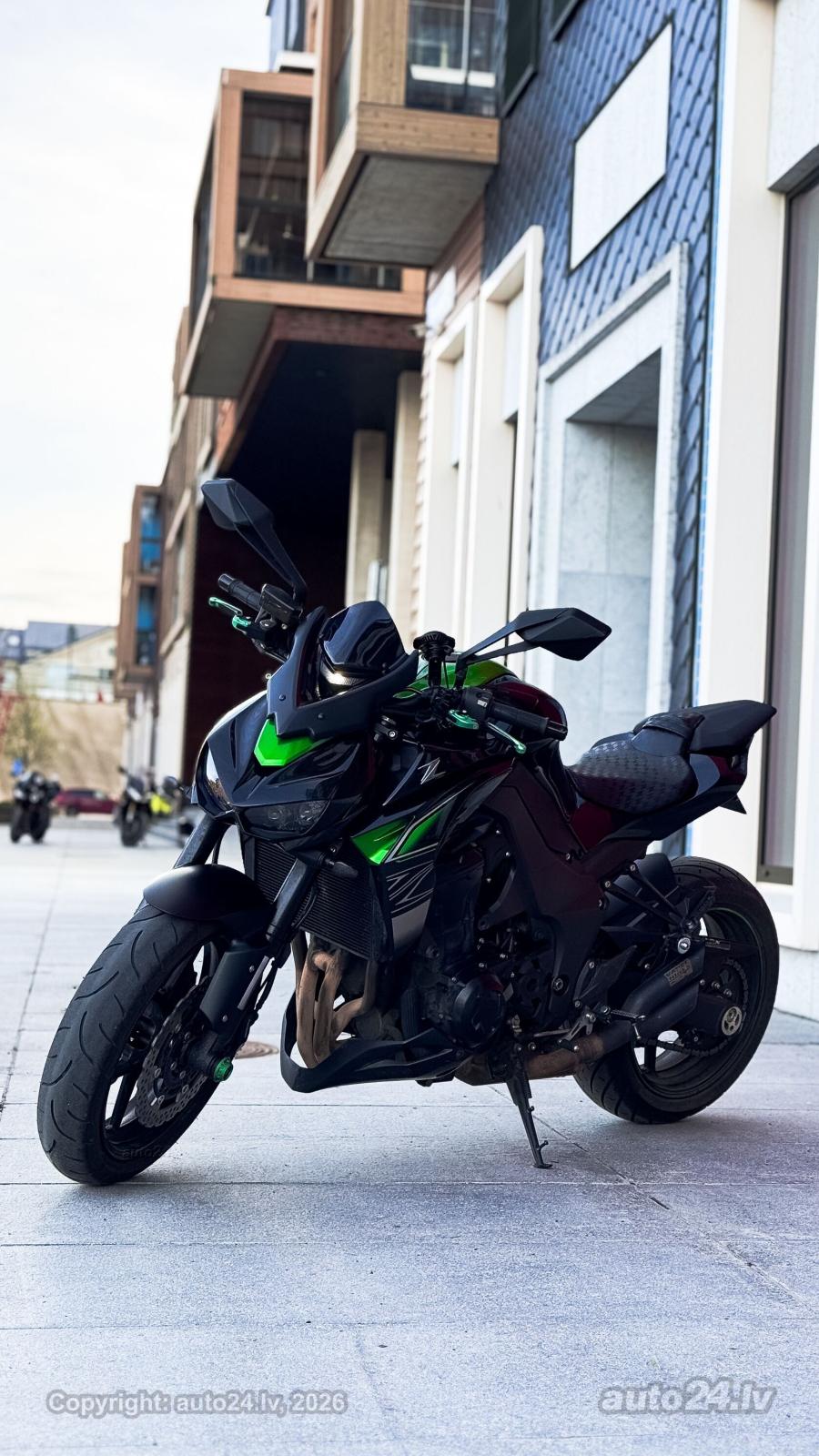 Kawasaki Z1000 2017 in Tallinn, with an engine capacity of 1.04 L and mileage of 18 thousand km for 9200 €, photo 3 on AUTOMOTO.COM.LV