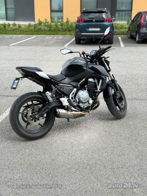 Черный Кавасаки Z650 2017 в Таллин, объемом двигателя 0.65 л и пробегом 16 тыс. км за 4500 €, фото 6 на AUTOMOTO.COM.LV