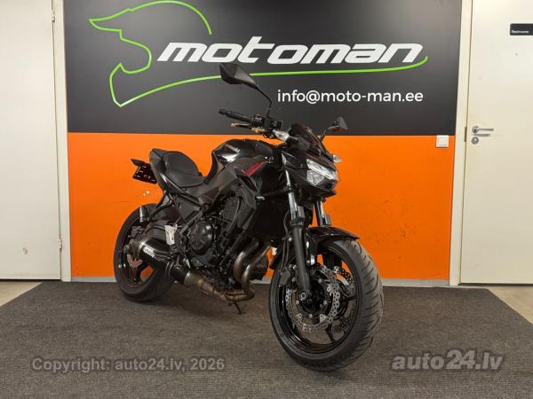 Melns Kawasaki Z650 2021 Tartu, ar dzinēja tilpumu 0.65 L un nobraukumu 34 tūkst. km par 4990 €, foto 1 vietnē AUTOMOTO.COM.LV