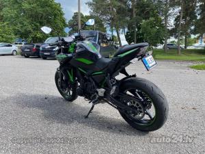 Black Kawasaki Z650 2022 in Tallinn, with an engine capacity of 0.65 L and mileage of 5 thousand km for 5900 €, photo 6 on AUTOMOTO.COM.LV