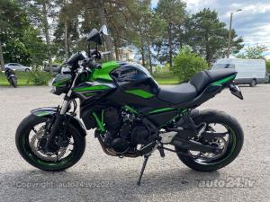 Black Kawasaki Z650 2022 in Tallinn, with an engine capacity of 0.65 L and mileage of 5 thousand km for 5900 €, photo 7 on AUTOMOTO.COM.LV