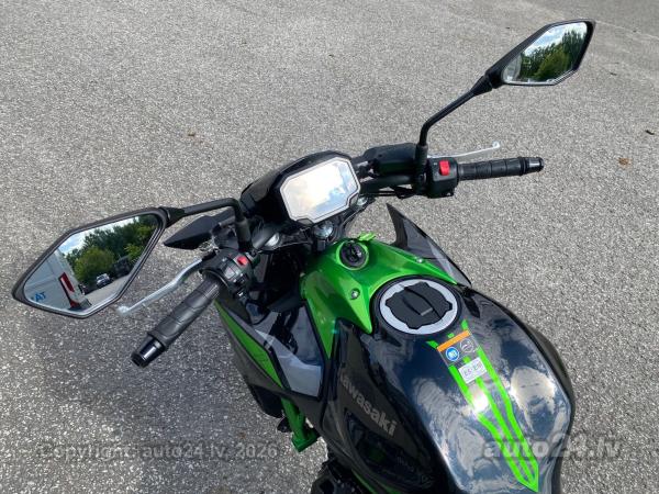 Черный Кавасаки Z650 2022 в Таллин, объемом двигателя 0.65 л и пробегом 5 тыс. км за 5900 €, фото 8 на AUTOMOTO.COM.LV