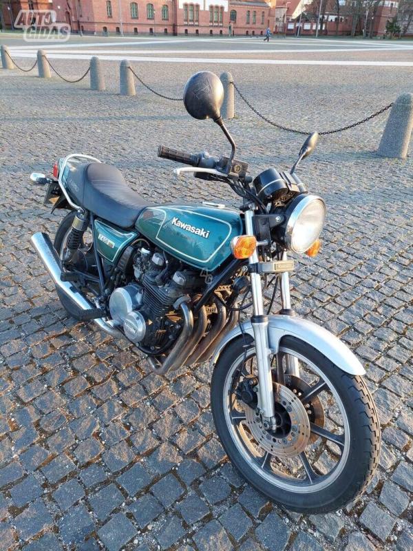 Зеленый Кавасаки Z650 1983 в Клайпеда, объемом двигателя 0.65 л и пробегом 62 тыс. км за 2500 €, фото 2 на AUTOMOTO.COM.LV