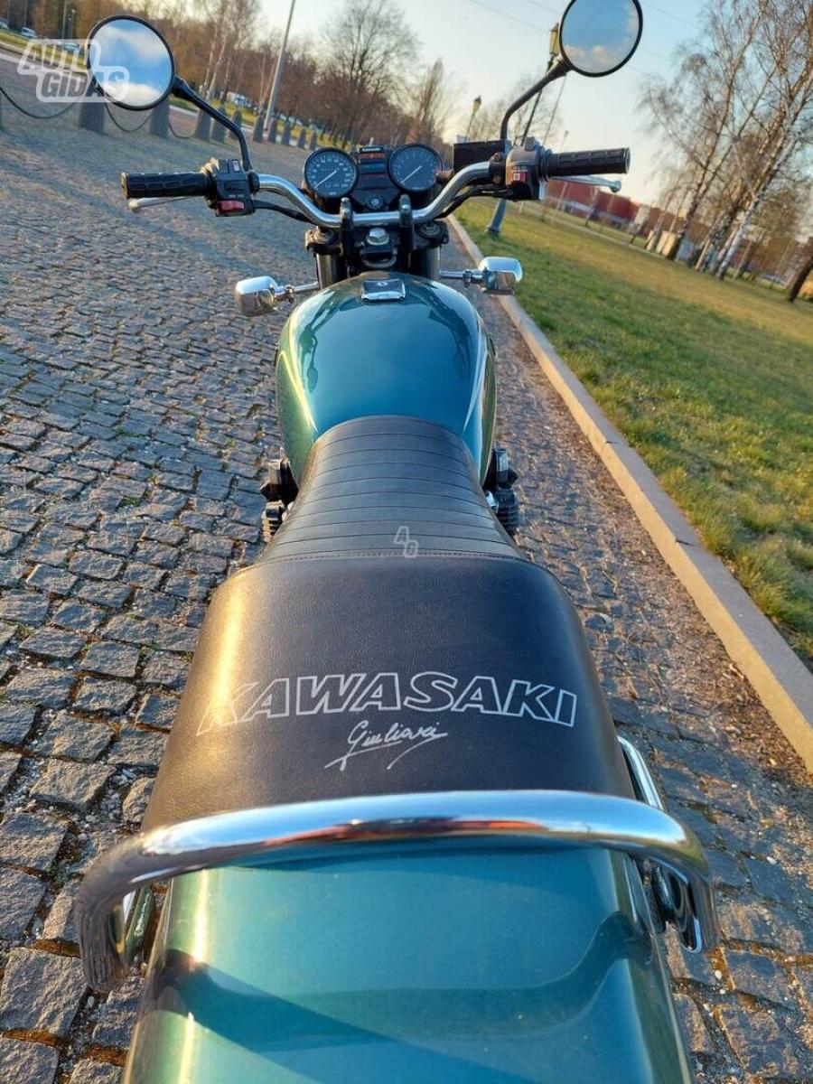 Zaļš Kawasaki Z650 1983 Klaipėda, ar dzinēja tilpumu 0.65 L un nobraukumu 62 tūkst. km par 2500 €, foto 6 vietnē AUTOMOTO.COM.LV