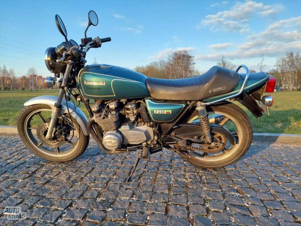 Зеленый Кавасаки Z650 1983 в Клайпеда, объемом двигателя 0.65 л и пробегом 62 тыс. км за 2500 €, фото 8 на AUTOMOTO.COM.LV