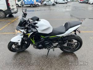 Green Kawasaki Z650 2018 in Tallinn, with an engine capacity of 0.65 L and mileage of 16 thousand km for 5000 €, photo  on AUTOMOTO.COM.LV