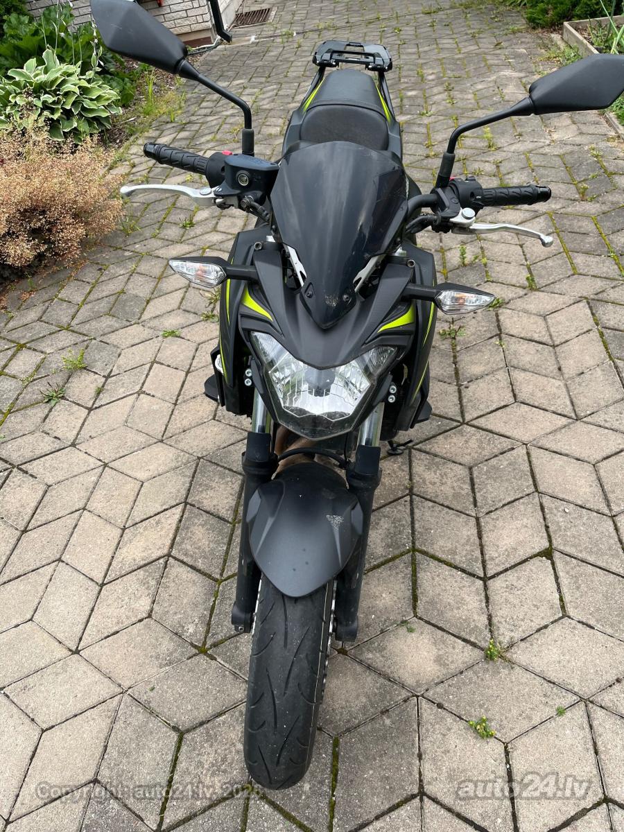 Зеленый Кавасаки Z650 2019 в Тарту, объемом двигателя 0.65 л и пробегом 5 тыс. км за 5300 €, фото 4 на AUTOMOTO.COM.LV