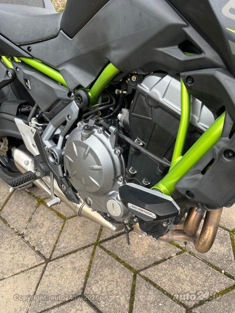 Зеленый Кавасаки Z650 2019 в Тарту, объемом двигателя 0.65 л и пробегом 5 тыс. км за 5300 €, фото 6 на AUTOMOTO.COM.LV