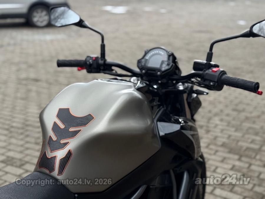 Pelēks Kawasaki Z650 2017 Pērnava, ar dzinēja tilpumu 0.65 L un nobraukumu 30 tūkst. km par 4790 €, foto 10 vietnē AUTOMOTO.COM.LV