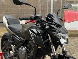 Pelēks Kawasaki Z650 2017 Pērnava, ar dzinēja tilpumu 0.65 L un nobraukumu 30 tūkst. km par 4790 €, foto 11 vietnē AUTOMOTO.COM.LV