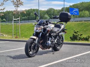 Pelēks Kawasaki Z650 2017 Tallina, ar dzinēja tilpumu 0.65 L un nobraukumu 28 tūkst. km par 4700 €, foto  vietnē AUTOMOTO.COM.LV