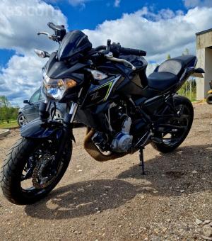Kawasaki Z650 2017 Ogre, ar dzinēja tilpumu 0.65 L un nobraukumu 0 tūkst. km par 4100 €, foto 1 vietnē AUTOMOTO.COM.LV