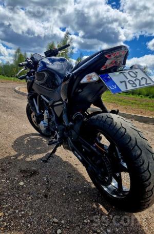 Kawasaki Z650 2017 Ogre, ar dzinēja tilpumu 0.65 L un nobraukumu 0 tūkst. km par 4100 €, foto 6 vietnē AUTOMOTO.COM.LV