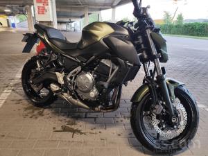 Kawasaki Z650 2017 in Riga, with an engine capacity of 0.65 L and mileage of 0 thousand km for 4000 €, photo  on AUTOMOTO.COM.LV