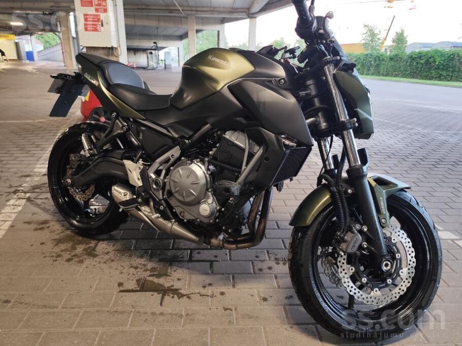 Kawasaki Z650 2017 in Riga, with an engine capacity of 0.65 L and mileage of 0 thousand km for 4000 €, photo 1 on AUTOMOTO.COM.LV