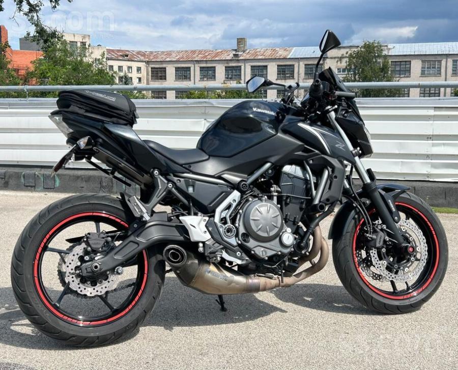 Kawasaki Z650 2017 in Riga, with an engine capacity of 0.65 L and mileage of 0 thousand km for 4850 €, photo 6 on AUTOMOTO.COM.LV
