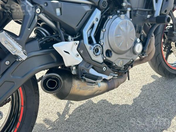 Kawasaki Z650 2017 in Riga, with an engine capacity of 0.65 L and mileage of 0 thousand km for 4850 €, photo 6 on AUTOMOTO.COM.LV