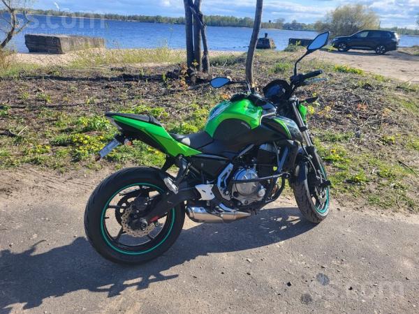 Kawasaki Z650 2018 in Riga, with an engine capacity of 0.65 L and mileage of 0 thousand km for 3100 €, photo 2 on AUTOMOTO.COM.LV