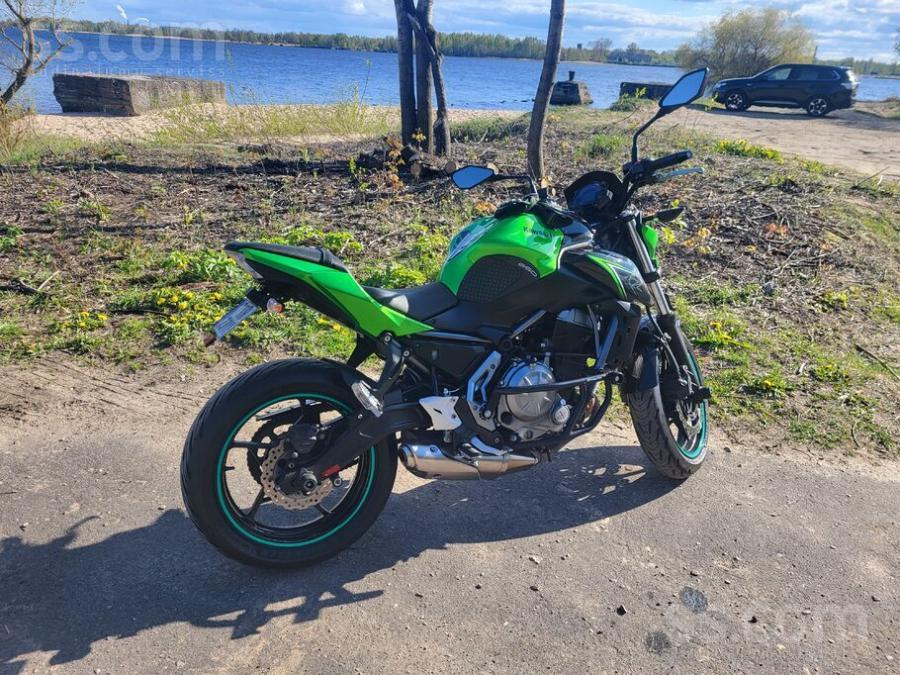Kawasaki Z650 2018 in Riga, with an engine capacity of 0.65 L and mileage of 0 thousand km for 3100 €, photo 2 on AUTOMOTO.COM.LV