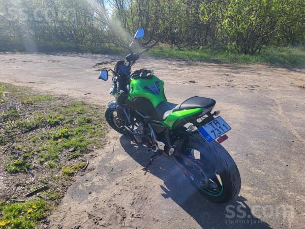 Kawasaki Z650 2018 in Riga, with an engine capacity of 0.65 L and mileage of 0 thousand km for 3100 €, photo 4 on AUTOMOTO.COM.LV