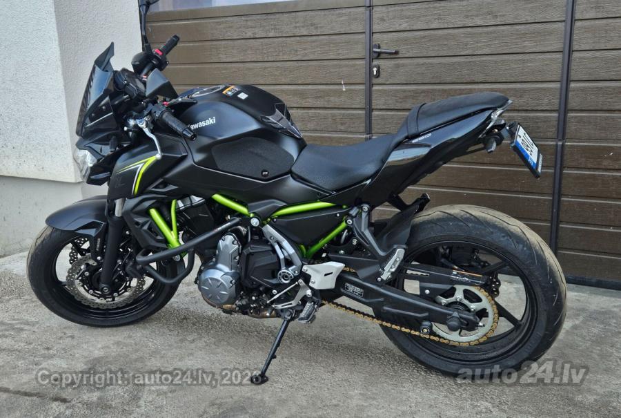 Kawasaki Z650 2018 in Tallinn, with an engine capacity of 0.65 L and mileage of 16 thousand km for 5300 €, photo 5 on AUTOMOTO.COM.LV