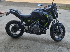Kawasaki Z650 2018 in Tallinn, with an engine capacity of 0.65 L and mileage of 16 thousand km for 5300 €, photo 6 on AUTOMOTO.COM.LV