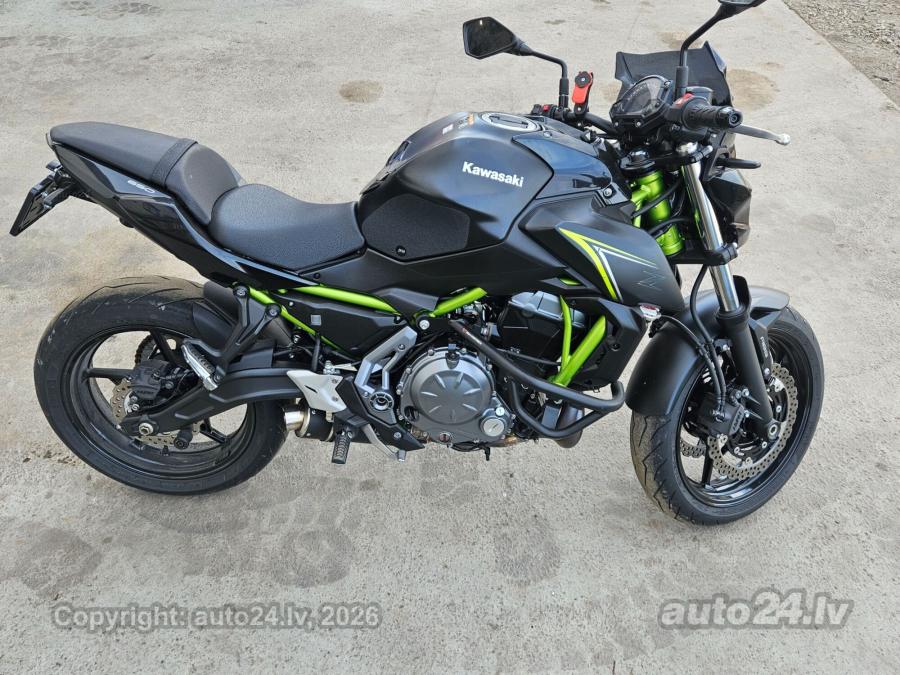 Kawasaki Z650 2018 in Tallinn, with an engine capacity of 0.65 L and mileage of 16 thousand km for 5300 €, photo 7 on AUTOMOTO.COM.LV