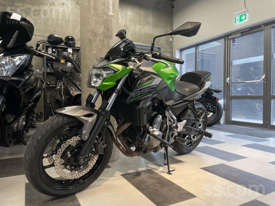Kawasaki Z650 2019 in Riga, with an engine capacity of 0.65 L and mileage of 0 thousand km for 4150 €, photo 1 on AUTOMOTO.COM.LV