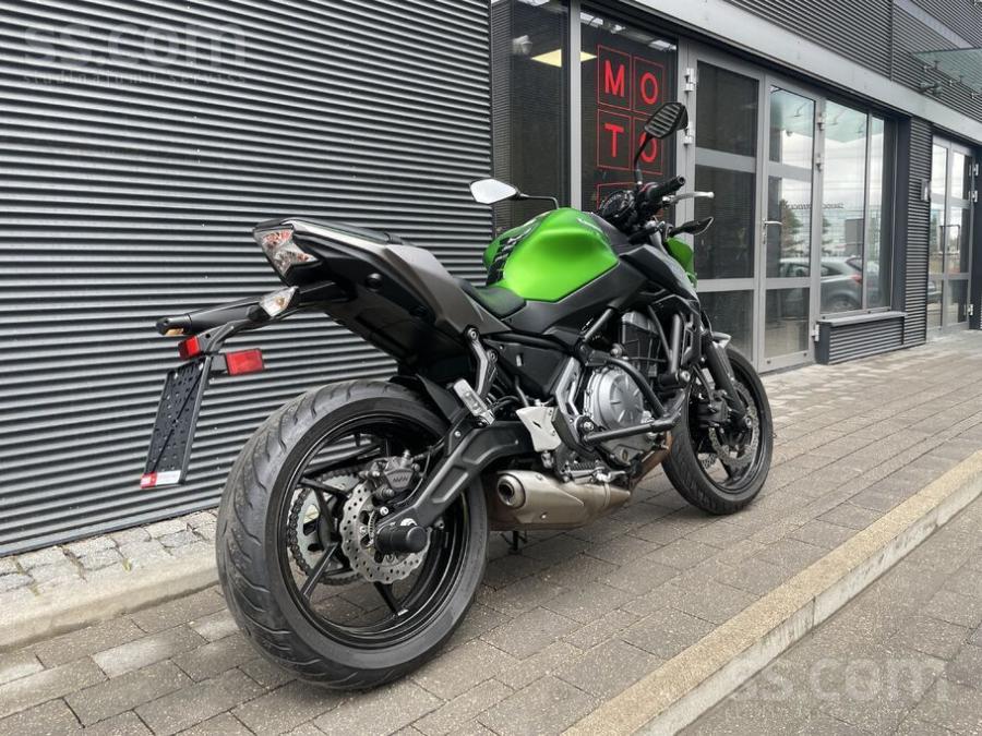 Kawasaki Z650 2019 in Riga, with an engine capacity of 0.65 L and mileage of 0 thousand km for 4150 €, photo 4 on AUTOMOTO.COM.LV