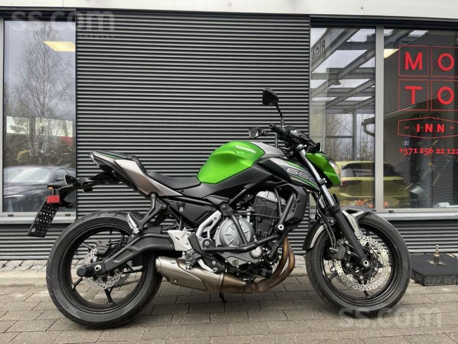 Kawasaki Z650 2019 in Riga, with an engine capacity of 0.65 L and mileage of 0 thousand km for 4150 €, photo 5 on AUTOMOTO.COM.LV