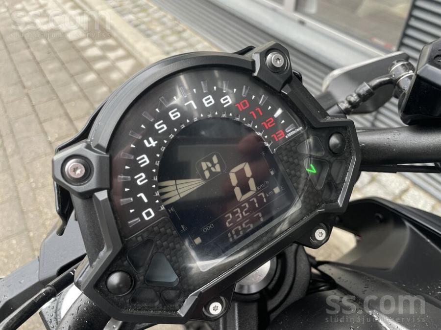 Kawasaki Z650 2019 in Riga, with an engine capacity of 0.65 L and mileage of 0 thousand km for 4150 €, photo 7 on AUTOMOTO.COM.LV