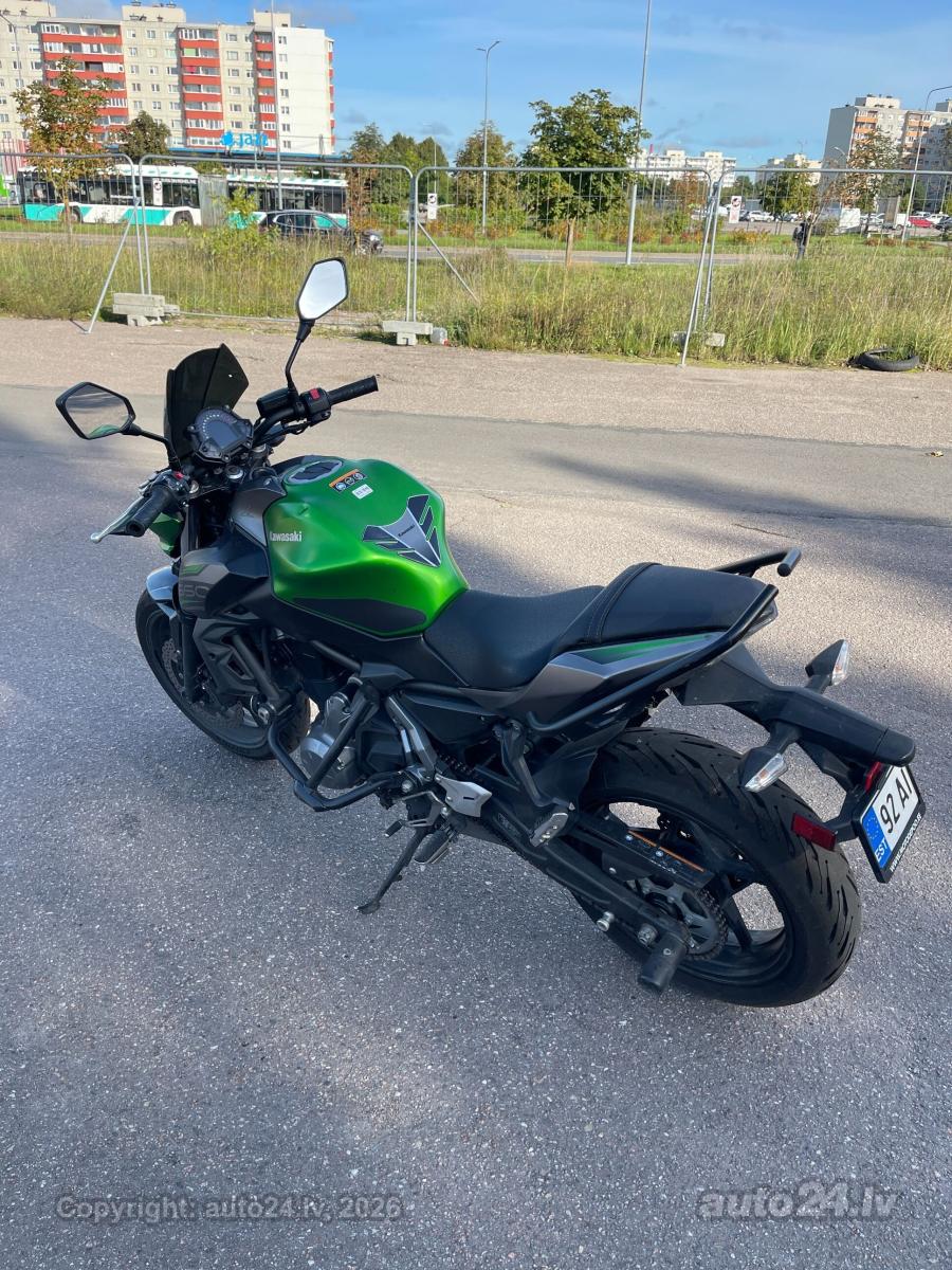 Kawasaki Z650 2019 Tallina, ar dzinēja tilpumu 0.65 L un nobraukumu 25 tūkst. km par 5200 €, foto 4 vietnē AUTOMOTO.COM.LV