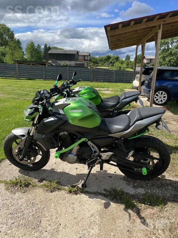 Kawasaki Z650 2019 in Valka, with an engine capacity of 0.65 L and mileage of 0 thousand km for 4000 €, photo 4 on AUTOMOTO.COM.LV