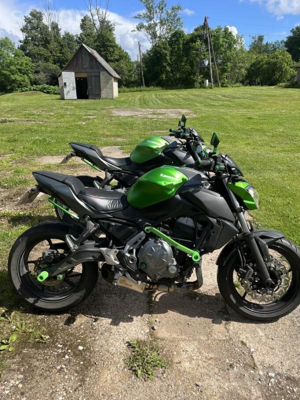 Kawasaki Z650 2019 in Valka, with an engine capacity of 0.65 L and mileage of 0 thousand km for 4000 €, photo 5 on AUTOMOTO.COM.LV
