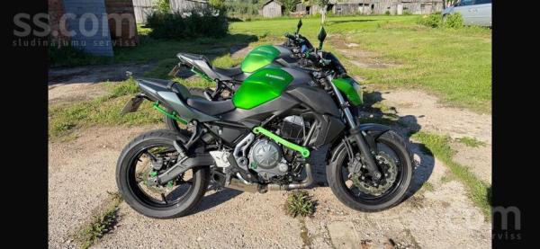 Кавасаки Z650 2019 в Валка, объемом двигателя 0.65 л и пробегом 0 тыс. км за 3000 €, фото 2 на AUTOMOTO.COM.LV