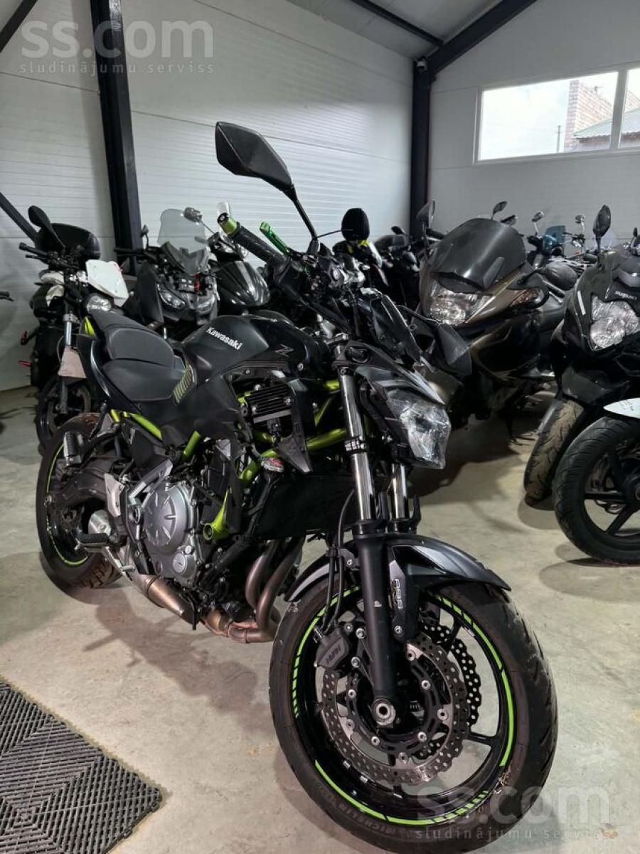 Кавасаки Z650 2019 в Таураге, объемом двигателя 0.65 л и пробегом 0 тыс. км за 2500 €, фото 5 на AUTOMOTO.COM.LV