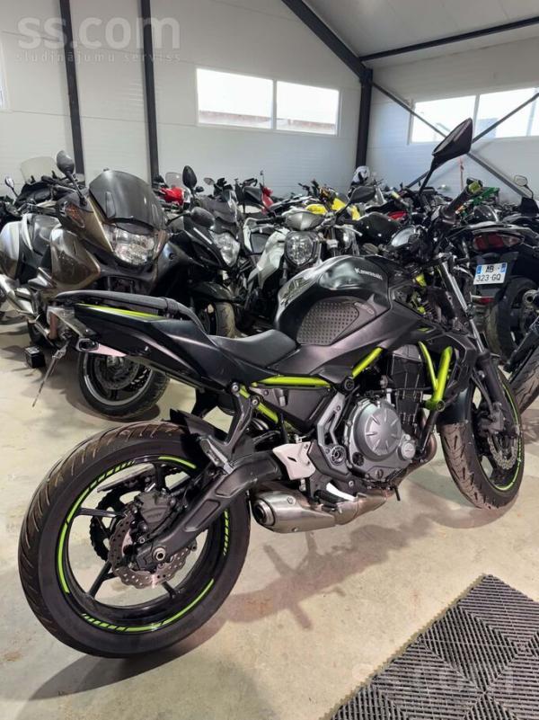 Kawasaki Z650 2019 in Taurage, with an engine capacity of 0.65 L and mileage of 0 thousand km for 2500 €, photo 7 on AUTOMOTO.COM.LV