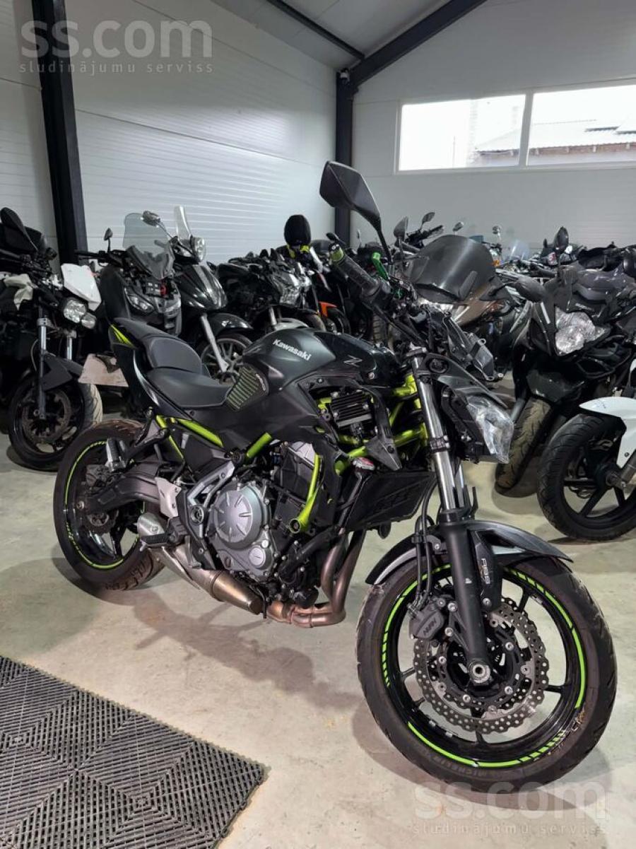 Кавасаки Z650 2019 в Таураге, объемом двигателя 0.65 л и пробегом 0 тыс. км за 2500 €, фото 9 на AUTOMOTO.COM.LV