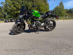 Kawasaki Z650 2019 in Tartu, with an engine capacity of 0.65 L and mileage of 22 thousand km for 4200 €, photo  on AUTOMOTO.COM.LV