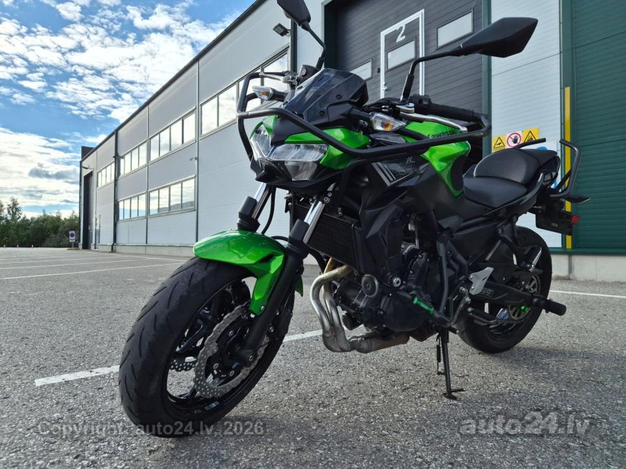 Kawasaki Z650 2020 in Tartu, with an engine capacity of 0.65 L and mileage of 22 thousand km for 4900 €, photo 4 on AUTOMOTO.COM.LV