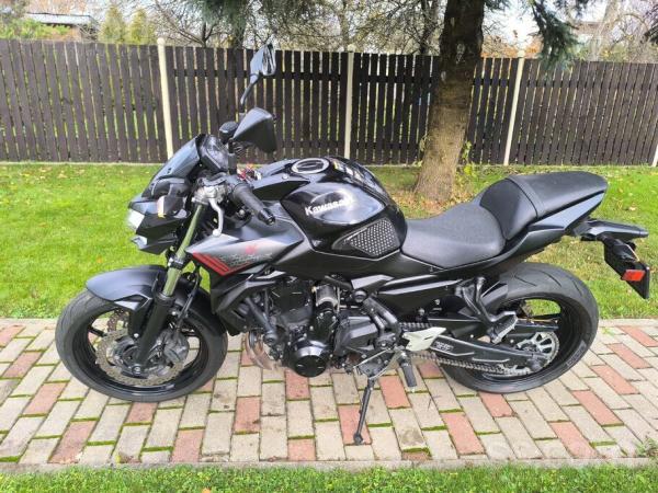 Kawasaki Z650 2021 in Riga, with an engine capacity of 0.65 L and mileage of 0 thousand km for 5300 €, photo 1 on AUTOMOTO.COM.LV